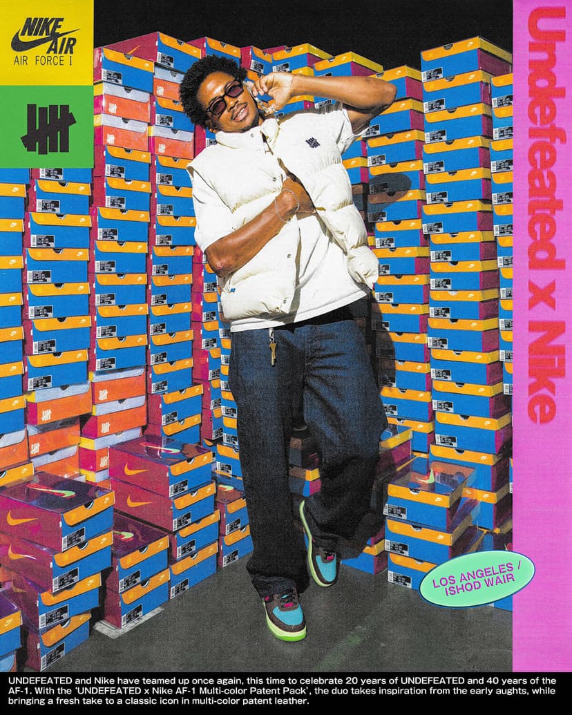 Undefeated x Nike AF-1